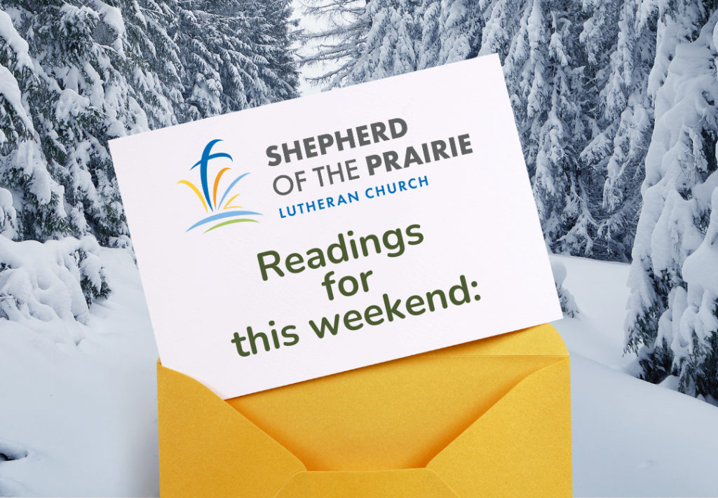Reading for This Week - Shepherd of the Prairie
